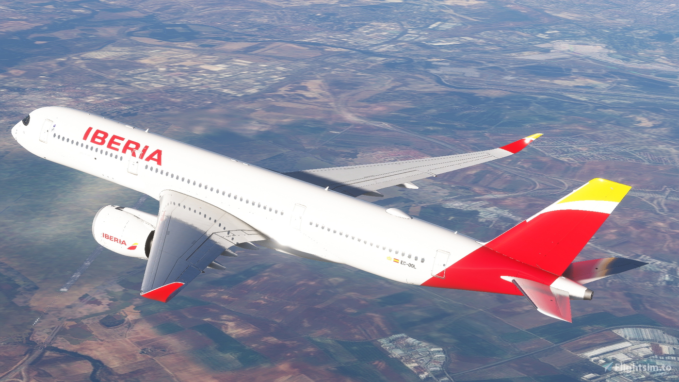Iberia EC-OOL A350-900 for Microsoft Flight Simulator | MSFS