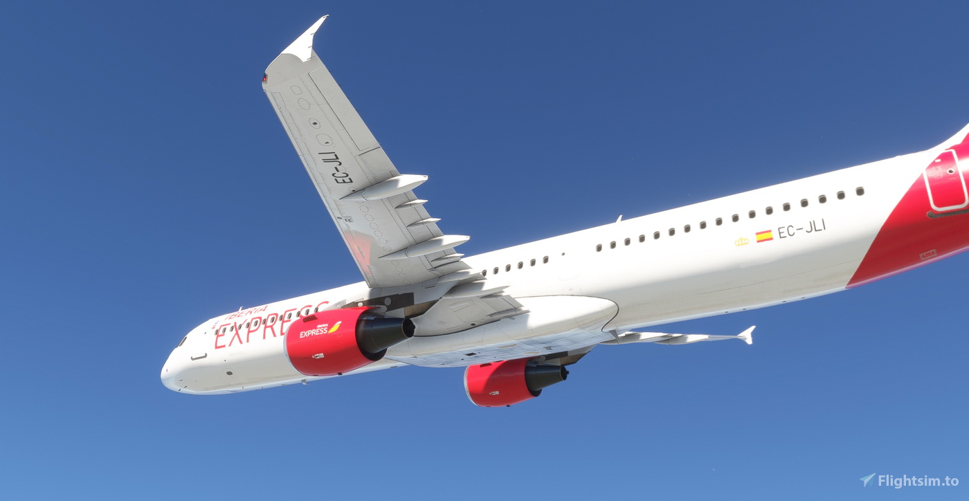 IBERIA EXPRESS EC-JLI A321 CFM FsLabs pour Microsoft Flight Simulator ...