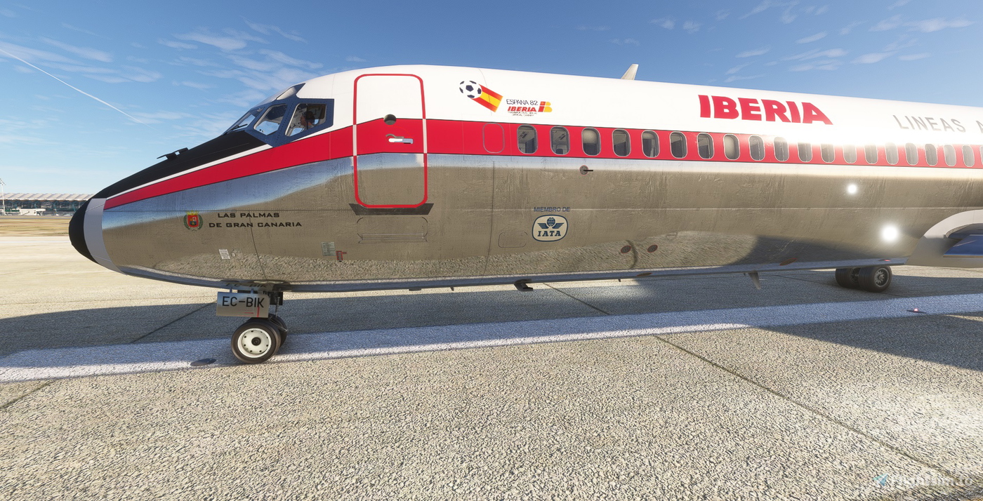 Iberia Old Livery EC-BIK DC9-30 | SKYSIMULATIONS for Microsoft Flight ...