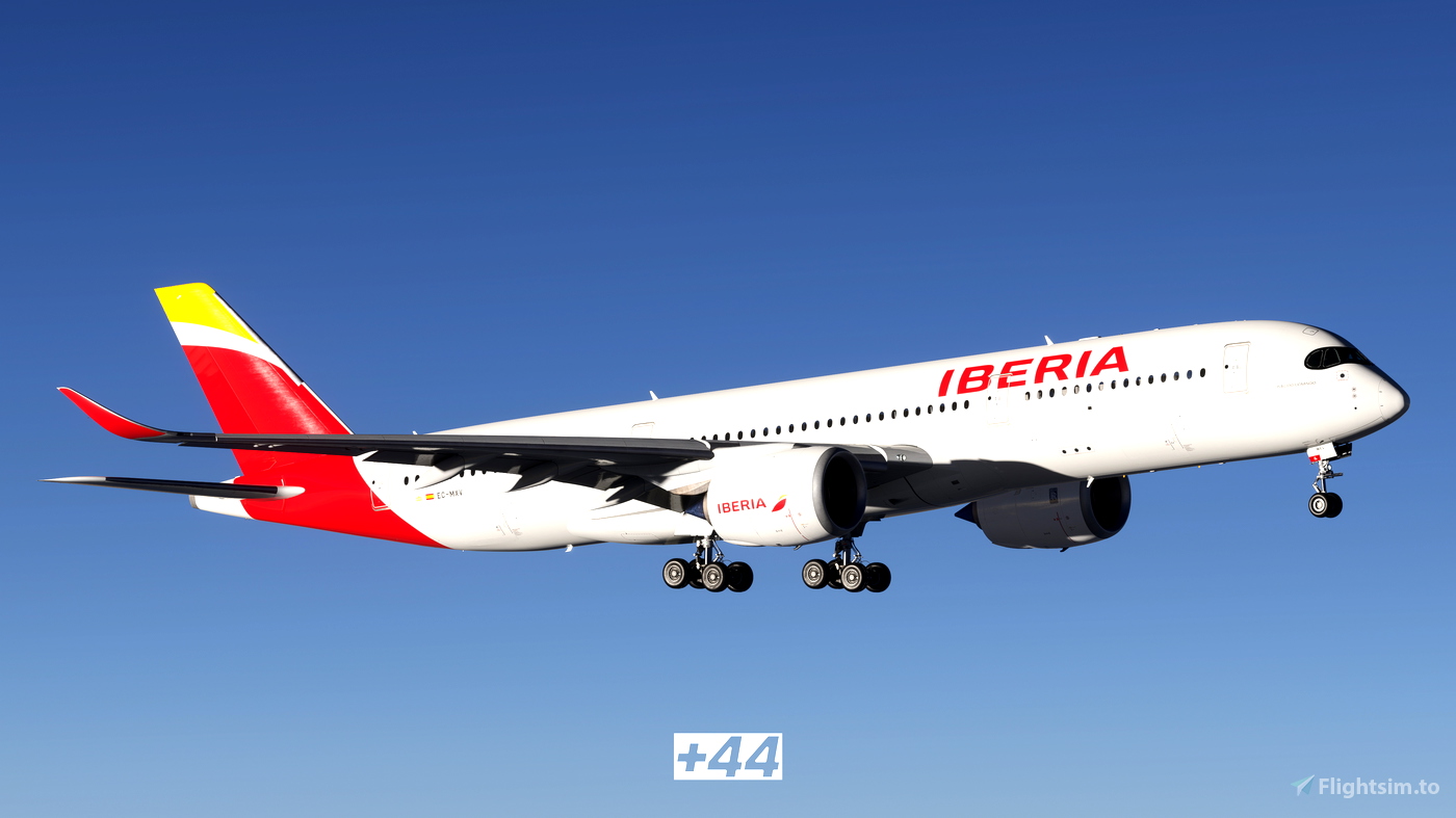 Threads - Iberia [Pack] iniBuilds A350-900 - 8K pour Microsoft Flight Simulator | MSFS