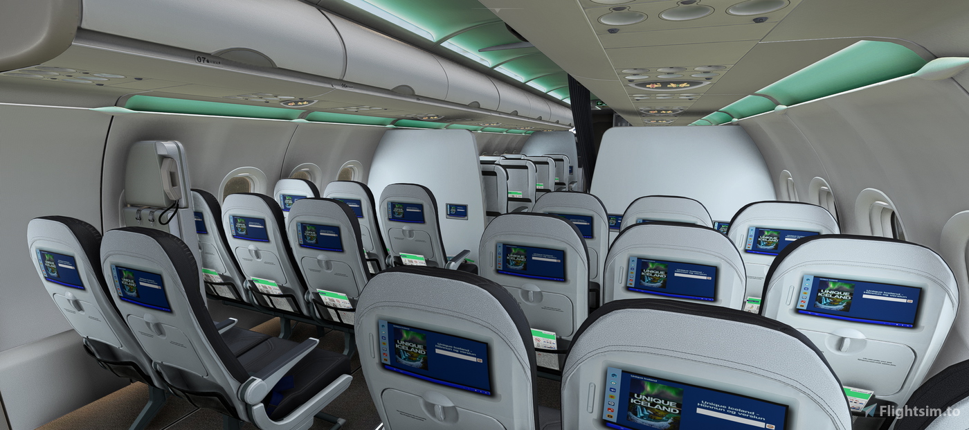 Icelandair TF-IAD |2025 (fictional frame) for Fenix Simulation A321-CFM ...