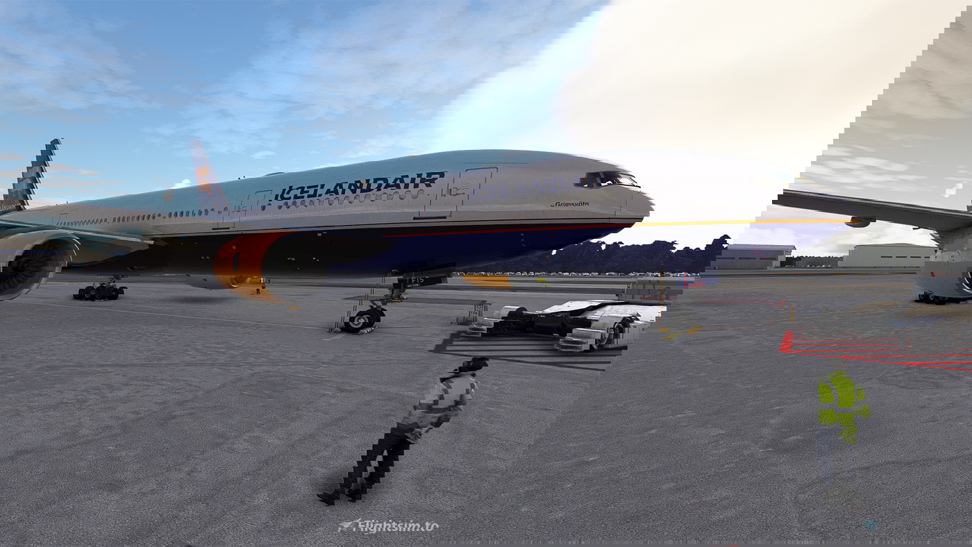 Icelandair OC & Cabin PMDG B777-200ER für Microsoft Flight Simulator | MSFS