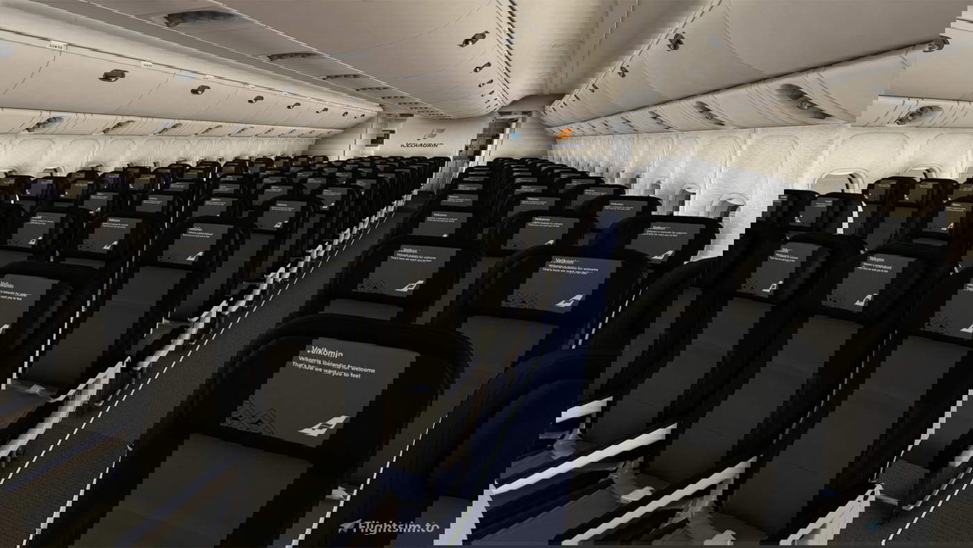 Icelandair OC & Cabin PMDG B777-200ER para Microsoft Flight Simulator ...