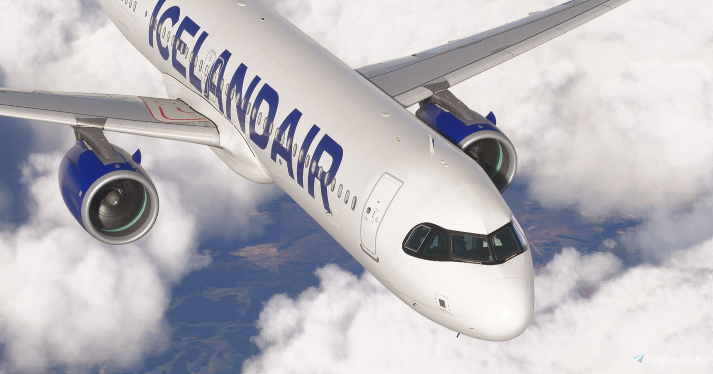 Icelandair Pack | iniBuilds A321LR | 8K w/cabin for Microsoft Flight Simulator | MSFS
