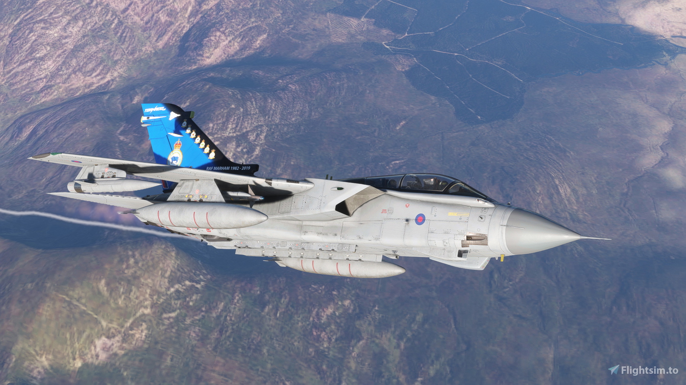 IFE Tornado GR4 RAF Gate Guardian ZA614 for Microsoft Flight Simulator ...