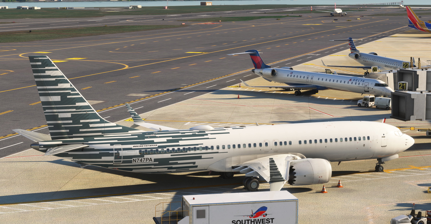 iFly B737 MAX 8 | BBJ | N747PA за Microsoft Flight Simulator | MSFS