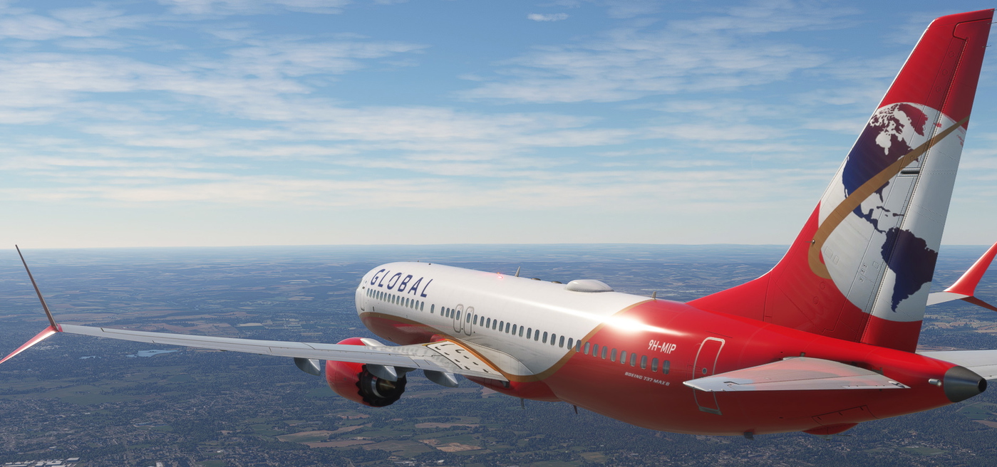 iFly 737 MAX 8 - Global Airlines (Fictional) for Microsoft Flight ...