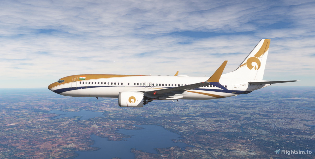 iFly 737 MAX 8 - VT-AKV (Reliance Industries) for Microsoft Flight Simulator | MSFS