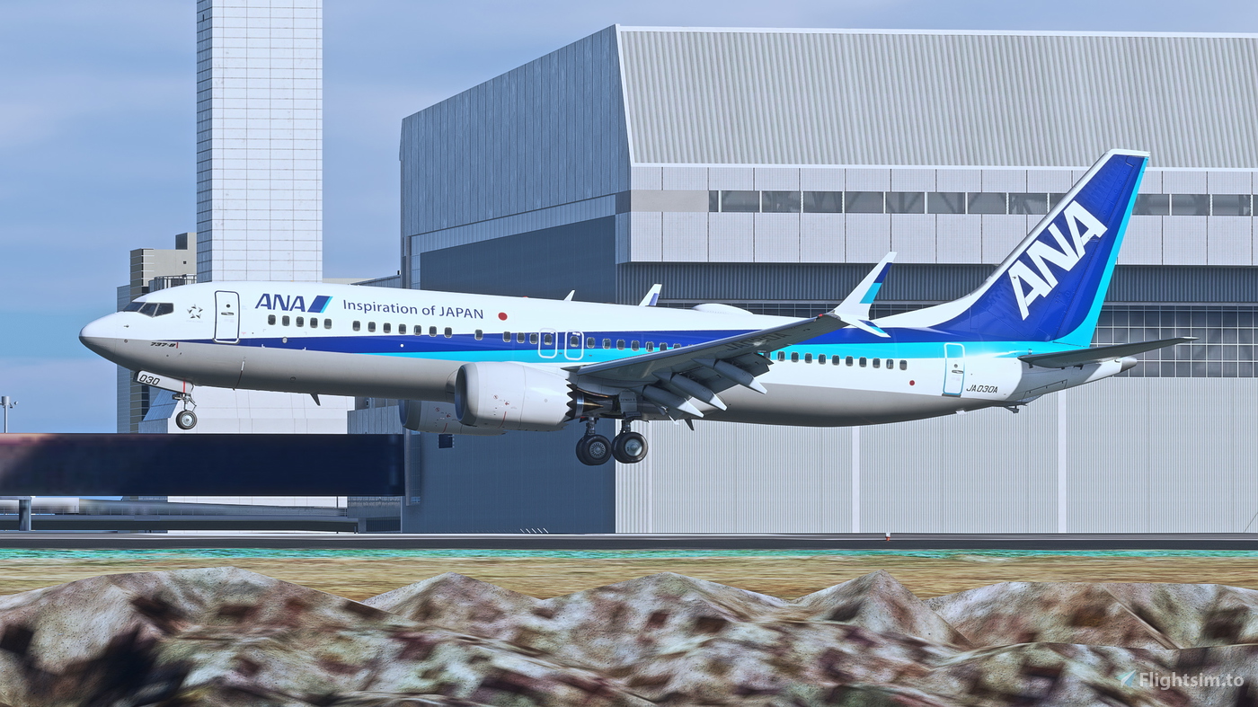 iFly 737 MAX 8 All Nippon Airways para Microsoft Flight Simulator | MSFS
