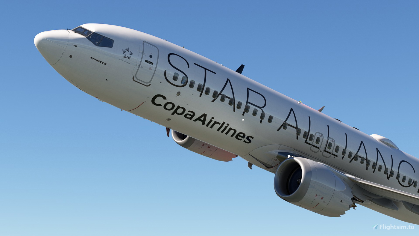 iFly 737 MAX 8 Copa Airlines HP-9816CMP - Star Alliance for Microsoft ...