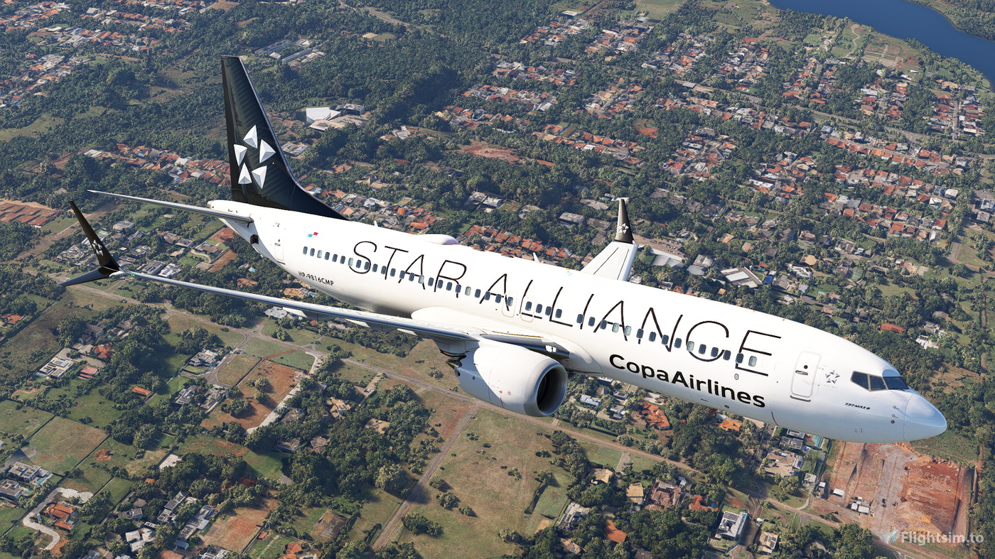 iFly 737 MAX 8 Copa Airlines HP-9816CMP - Star Alliance für Microsoft ...