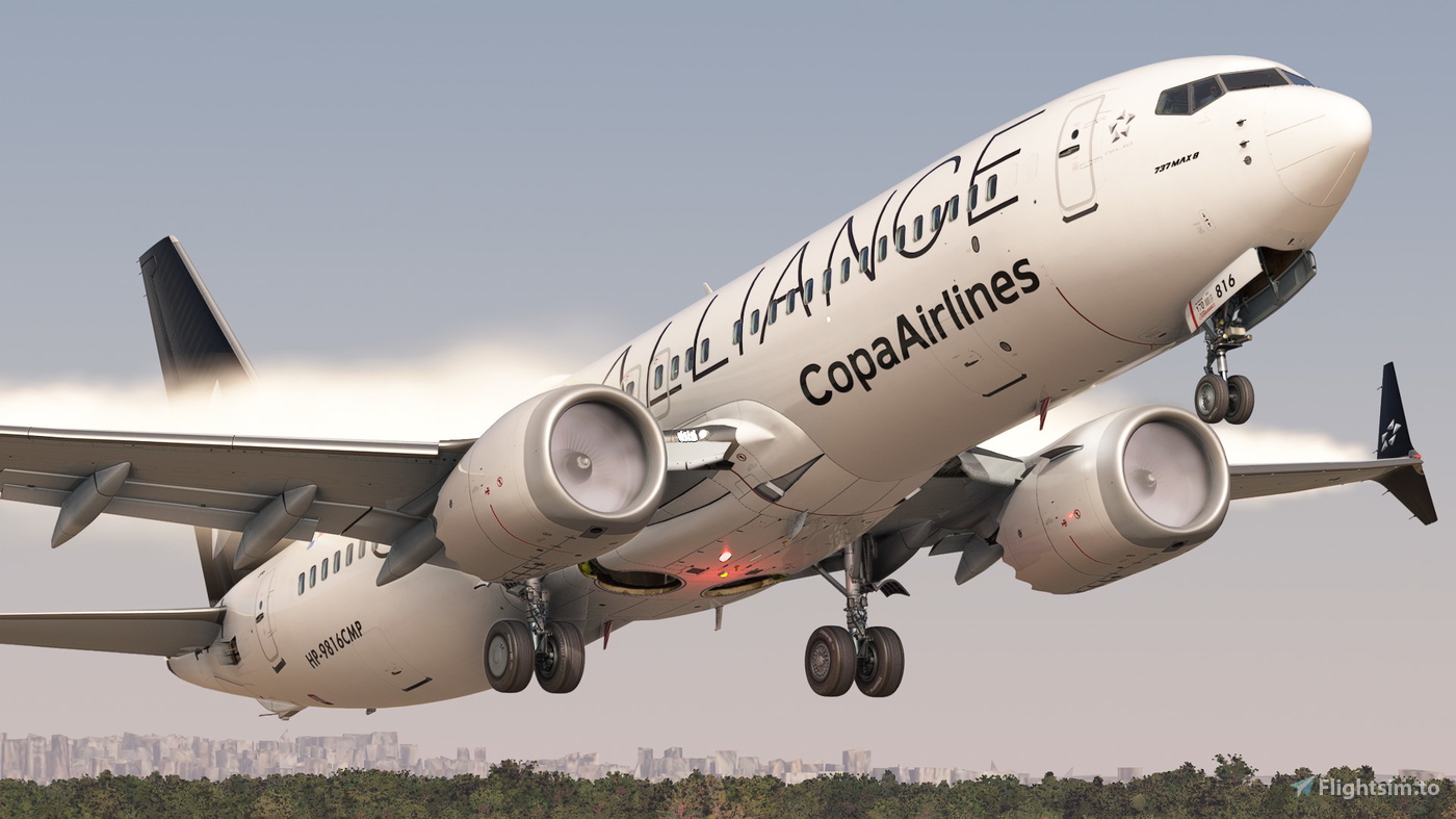 iFly 737 MAX 8 Copa Airlines HP-9816CMP - Star Alliance for Microsoft ...