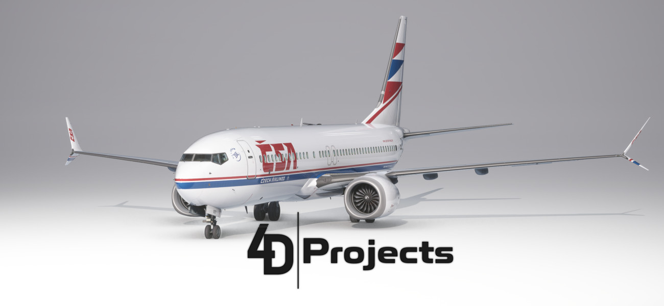 iFly 737 MAX 8 Czech Airlines (OK-GCX) 对于 Microsoft Flight Simulator | MSFS