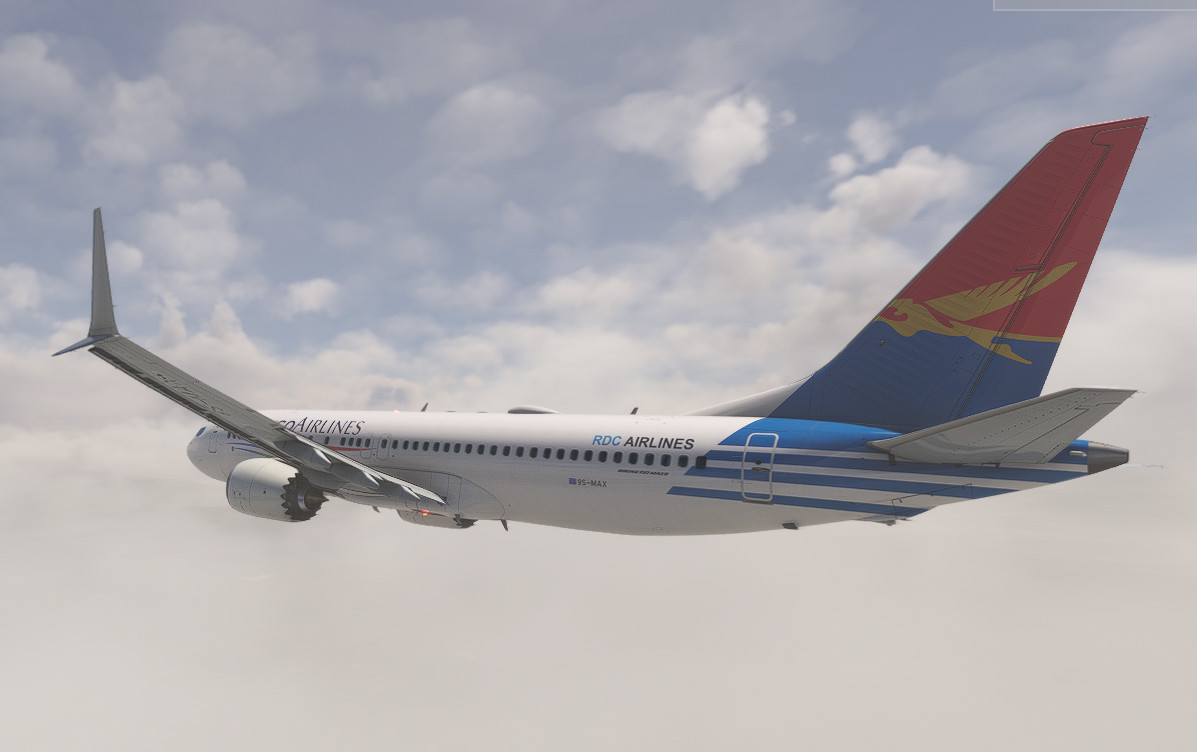 IFly 737 Max 8 RDCongoAirlines (Virtual) for Microsoft Flight Simulator ...