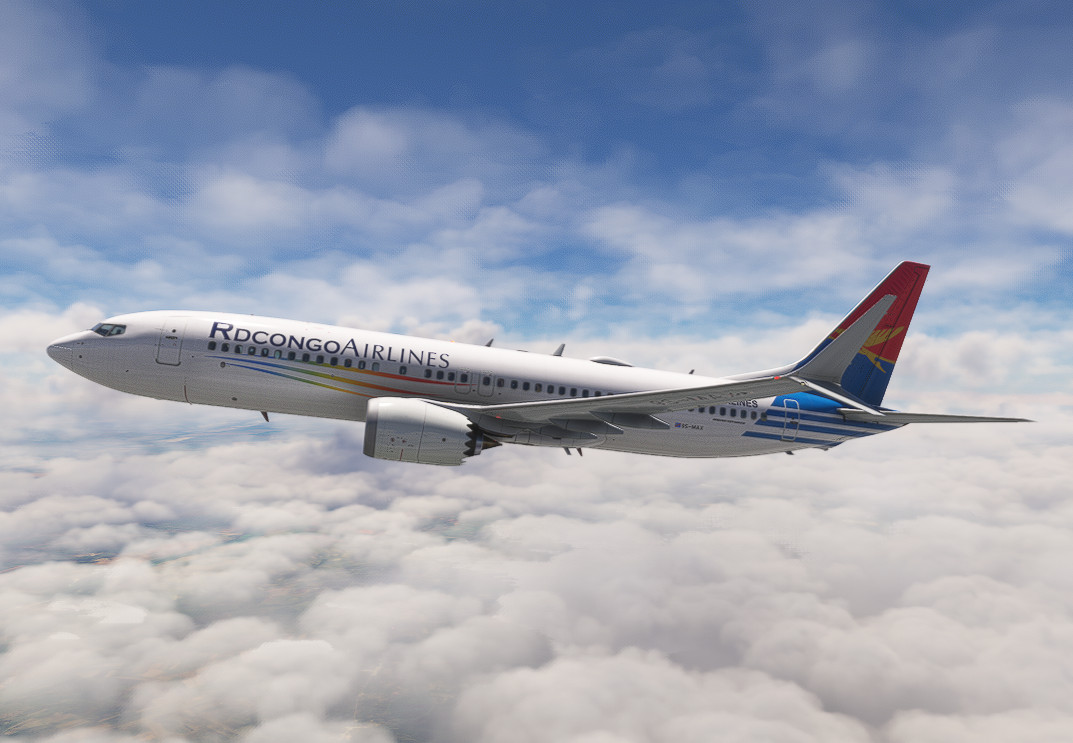 IFly 737 Max 8 RDCongoAirlines (Virtual) for Microsoft Flight Simulator ...