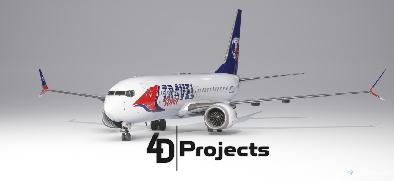 iFly 737 MAX 8 Travel Service (OK-TMX) for Microsoft Flight Simulator ...