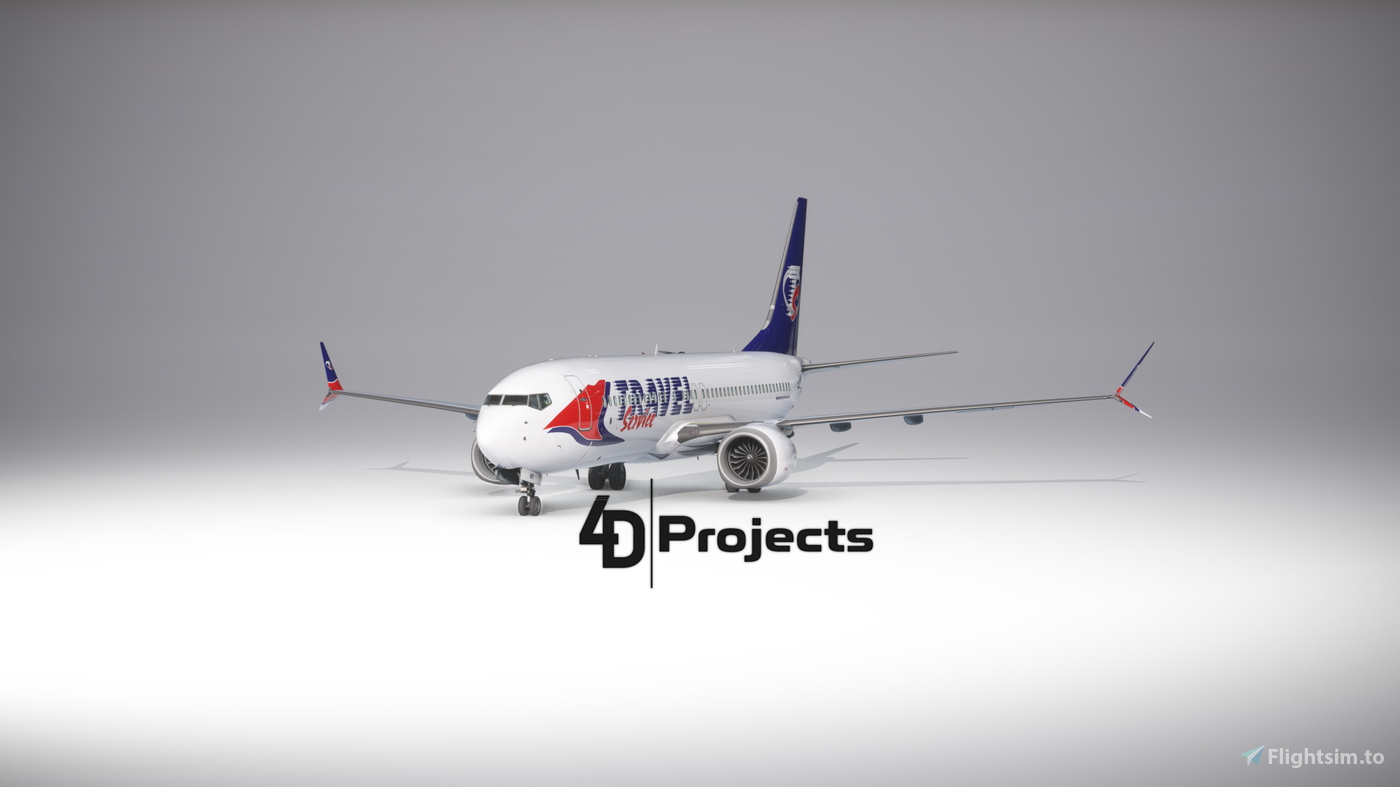 iFly 737 MAX 8 Travel Service (OK-TMX) for Microsoft Flight Simulator ...