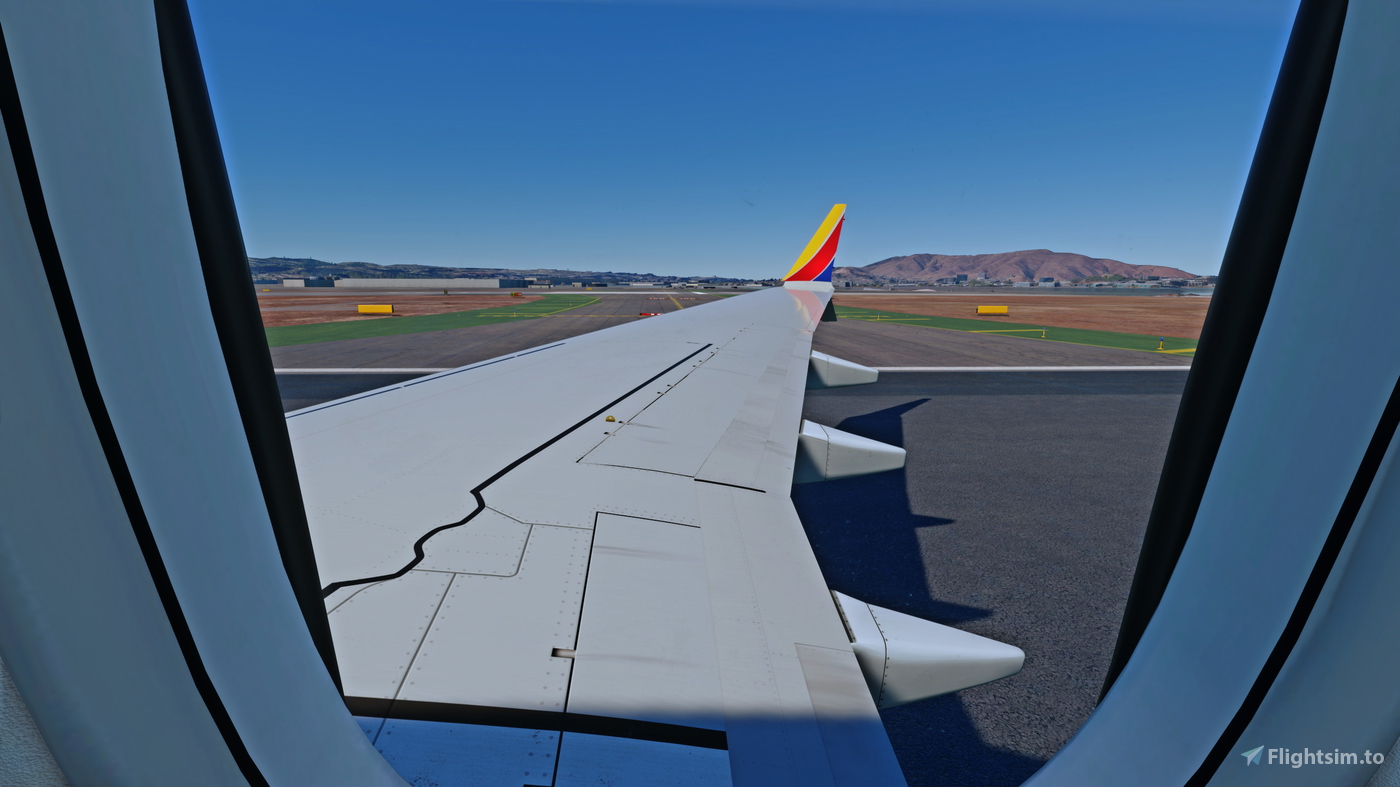 iFly 737 MAX Custom Wing Views for Microsoft Flight Simulator | MSFS