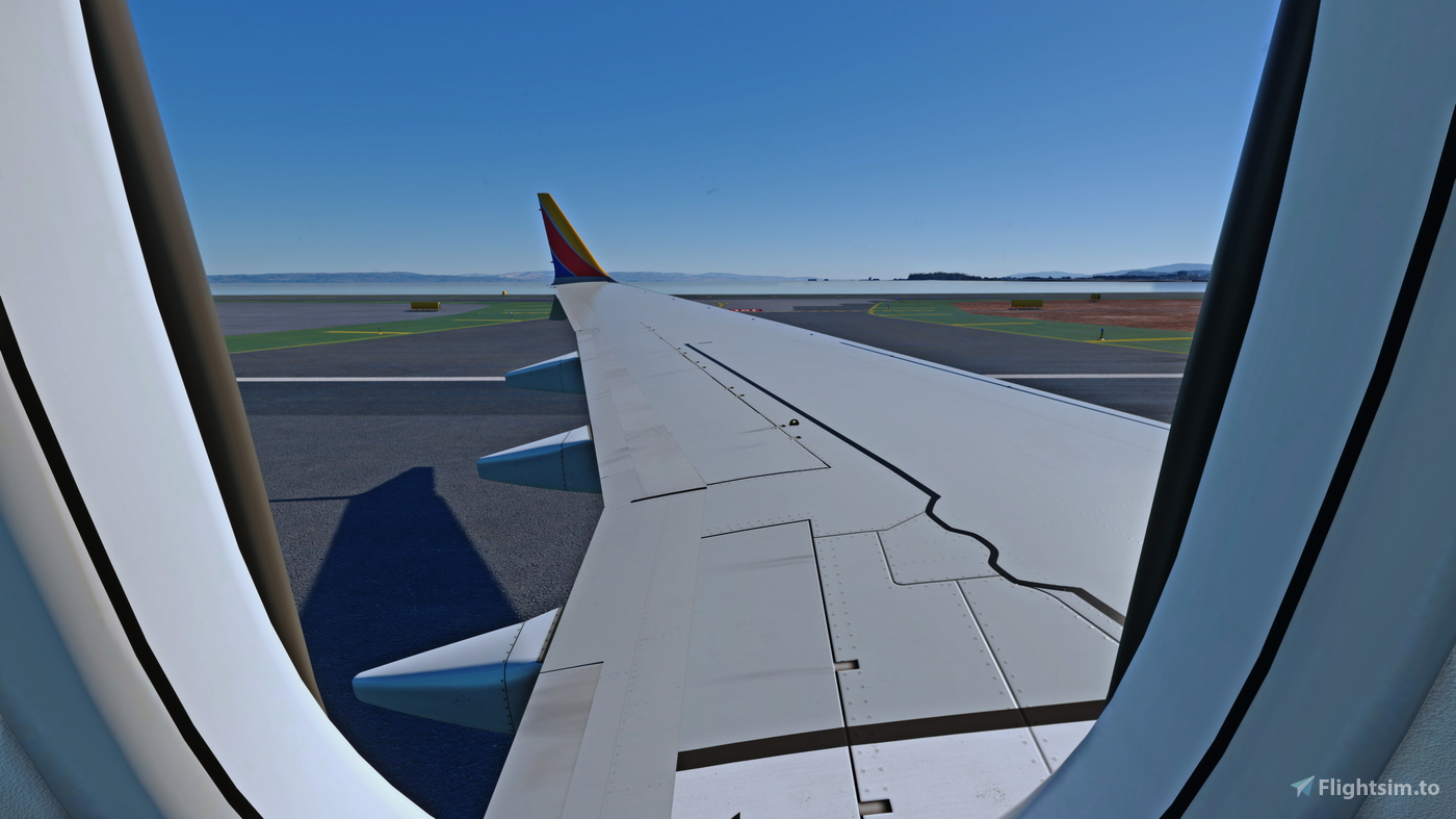 iFly 737 MAX Custom Wing Views for Microsoft Flight Simulator | MSFS