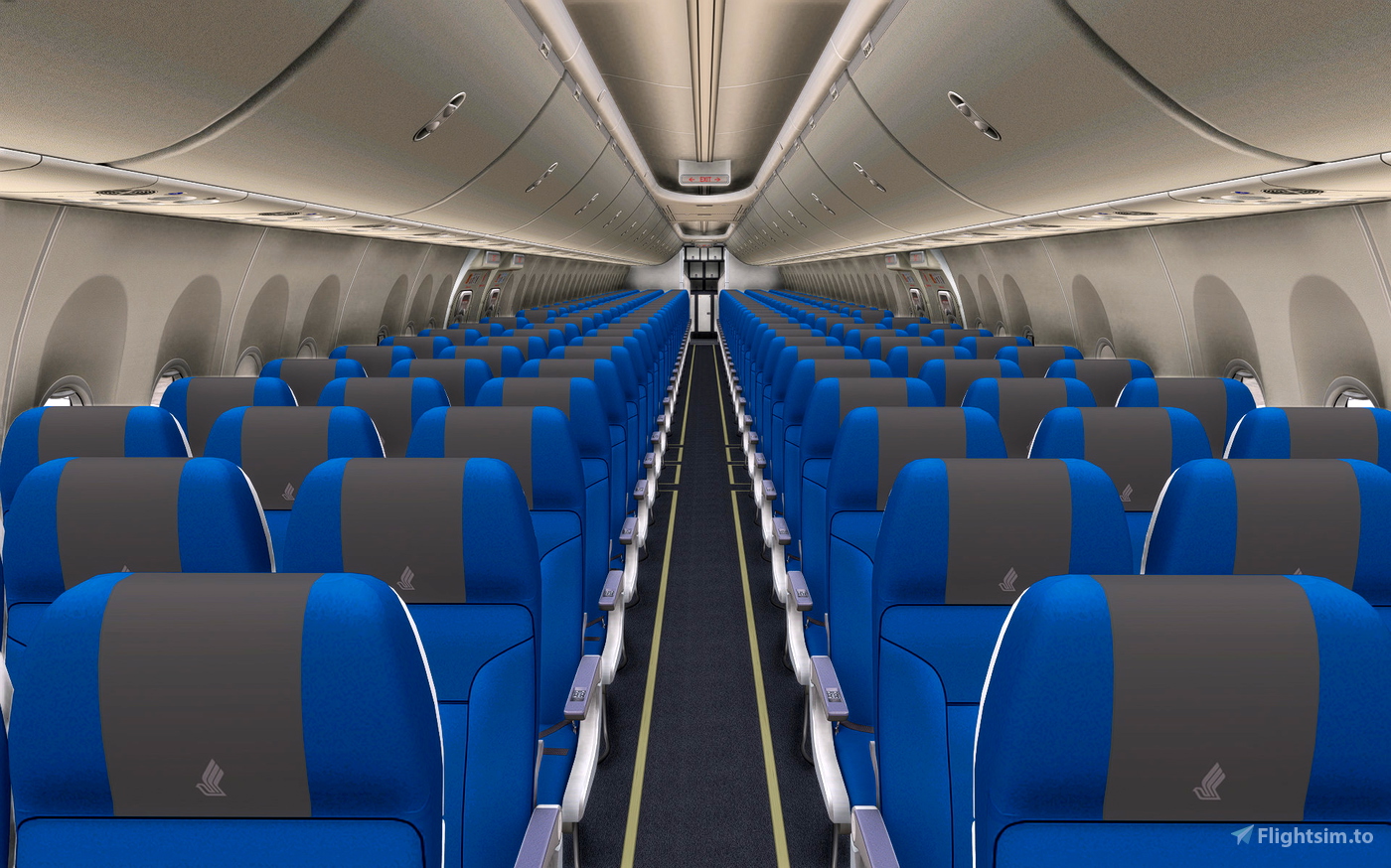Threads - iFly 737 MAX8 Singapore Airlines 9V-MBH with cabin. for ...