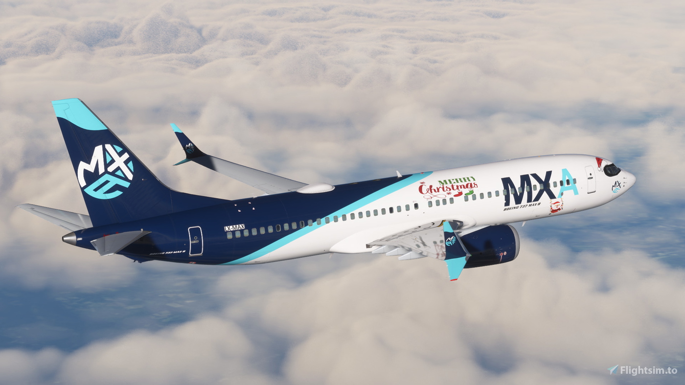Ifly 737MAX 8 MXA (LX-MAX) MSFS2020 for Microsoft Flight Simulator | MSFS