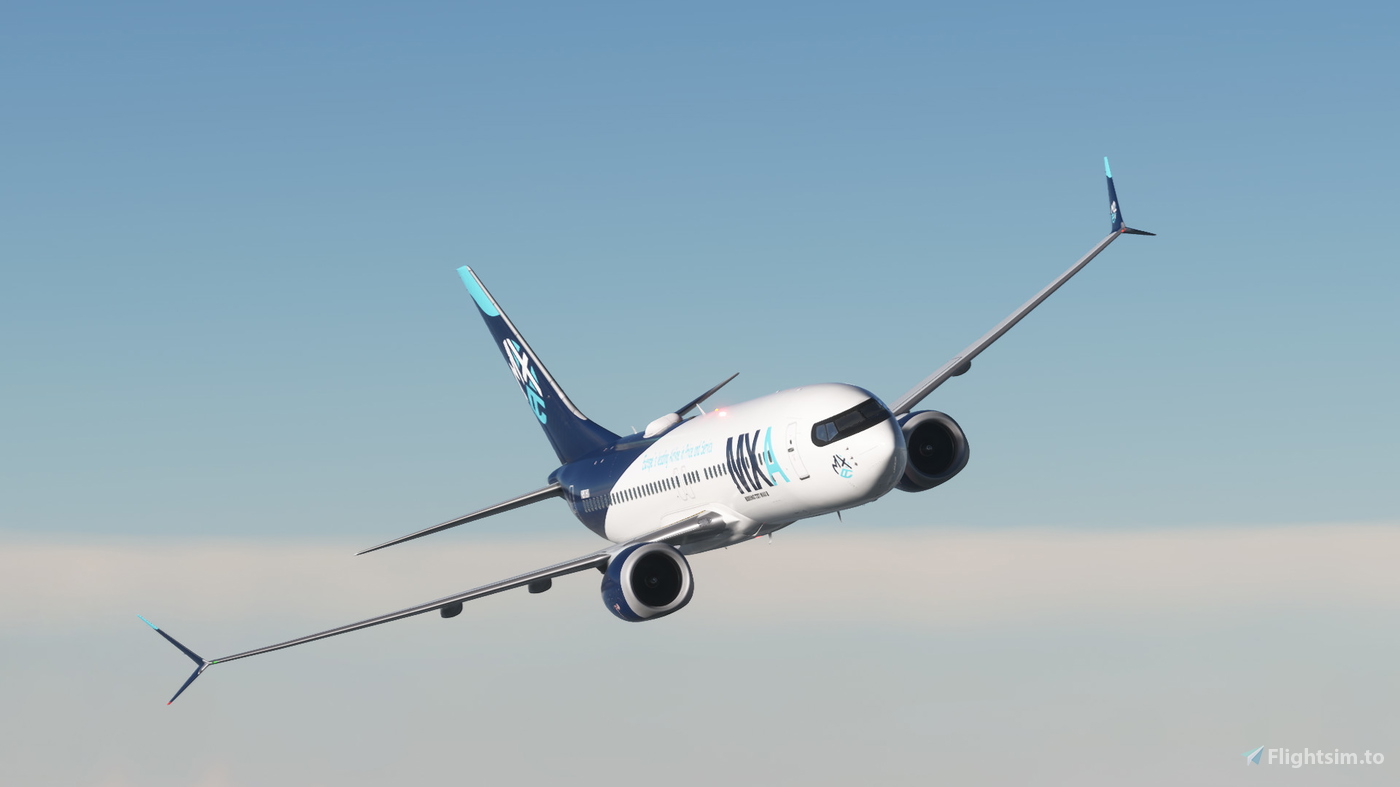 Ifly 737MAX 8 MXA (LX-MAX) MSFS2020 for Microsoft Flight Simulator | MSFS