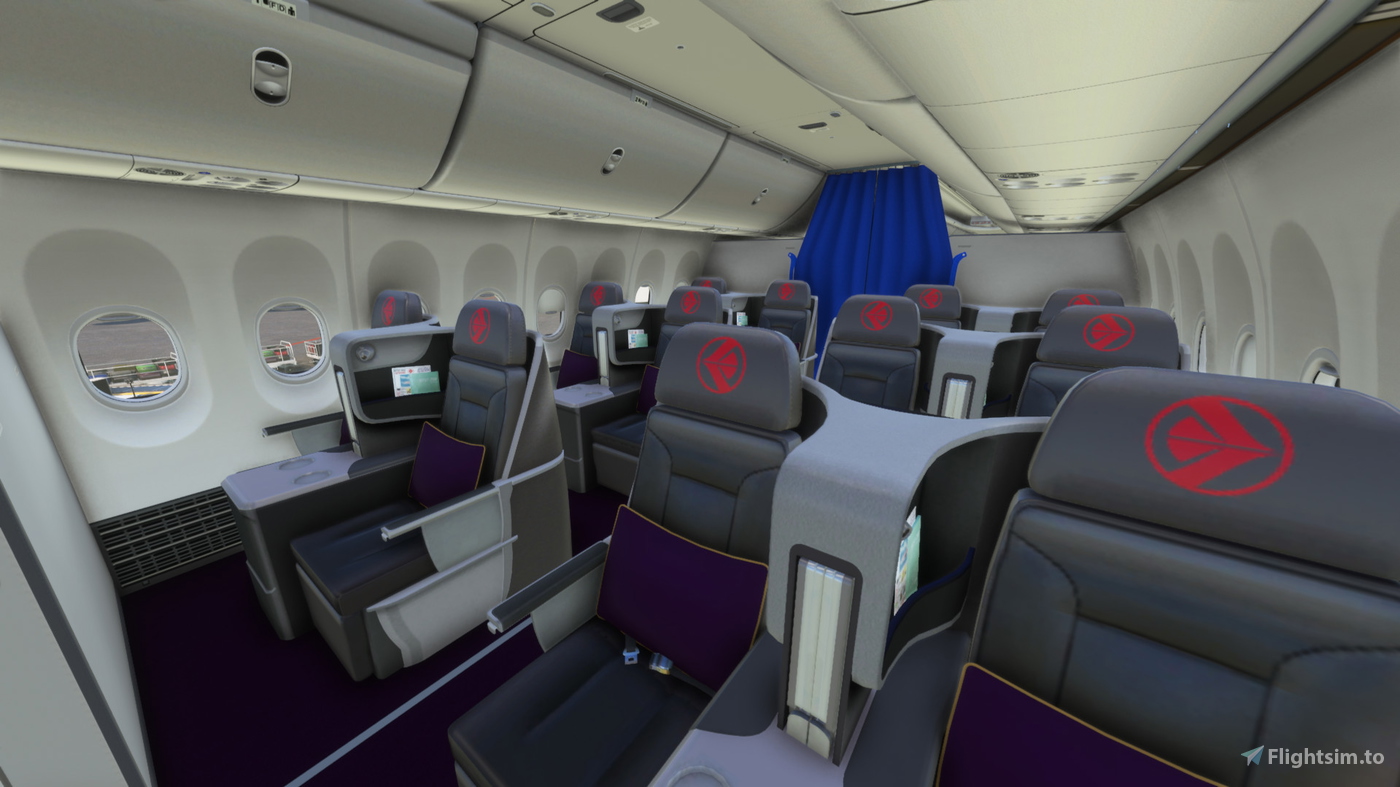 (IFLY B38M) Air Algerie W/Cabin 8K iFly 737 MAX 8 [Fictional] | 7T-VKJ ...