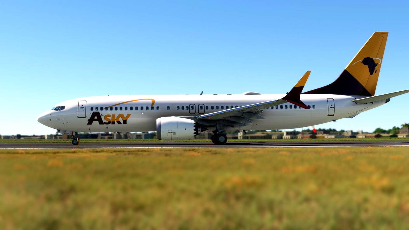 iFly Boeing 737 Max 8 Asky Airlines (ET-BAR) | Fully Modeled Cabin for ...
