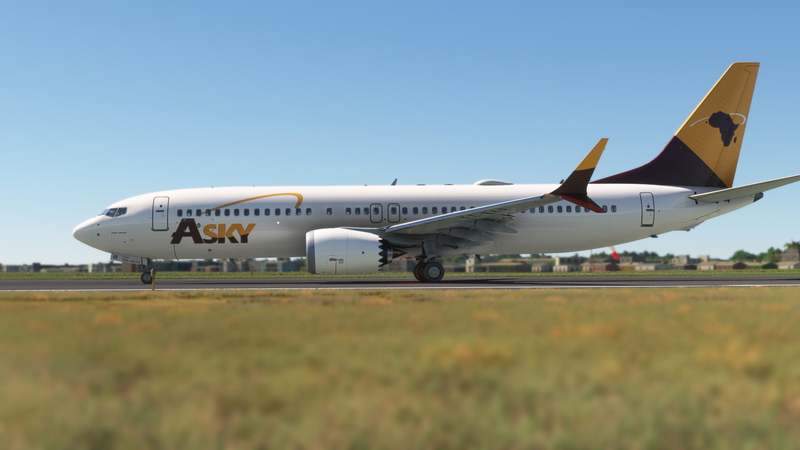 iFly Boeing 737 Max 8 Asky Airlines (ET-BAR) | Fully Modeled Cabin for Microsoft Flight ...