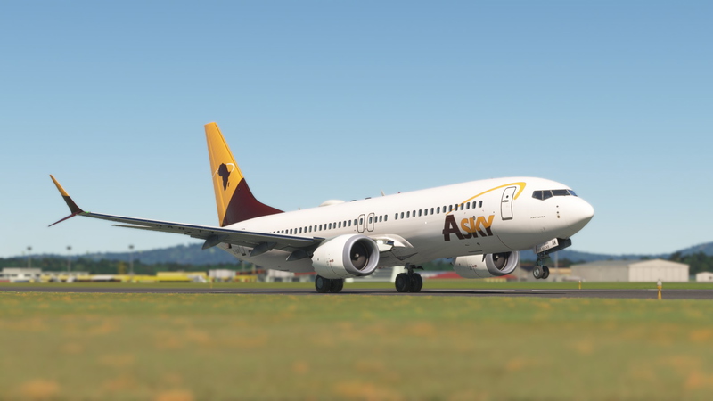 iFly Boeing 737 Max 8 Asky Airlines (ET-BAR) | Fully Modeled Cabin for Microsoft Flight ...