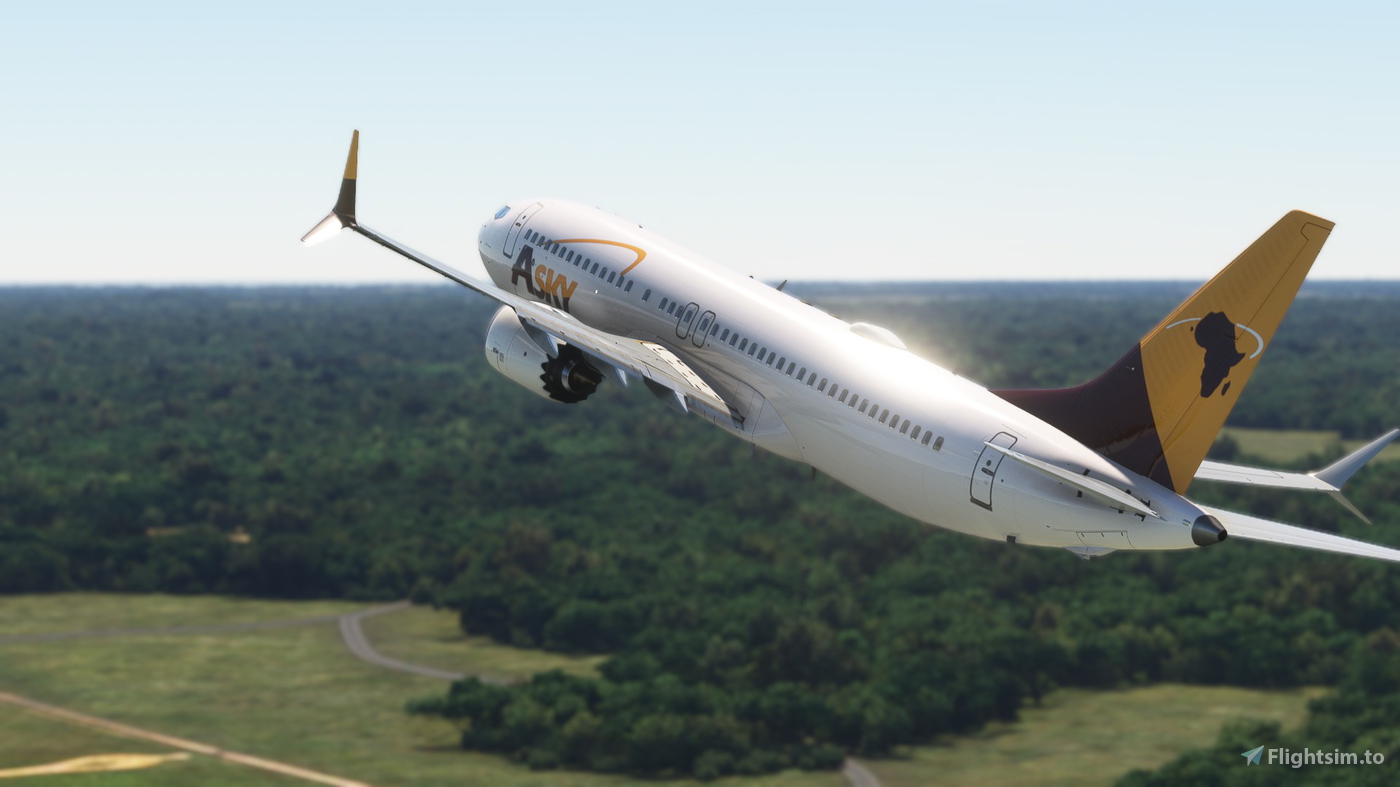 iFly Boeing 737 Max 8 Asky Airlines (ET-BAR) | Fully Modeled Cabin for Microsoft Flight ...