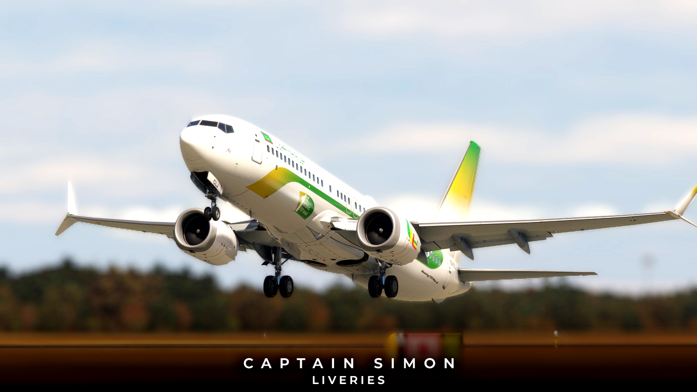 iFly Boeing 737 Max 8 Mauritania Airlines (5T-CLJ) | Fully Modeled ...