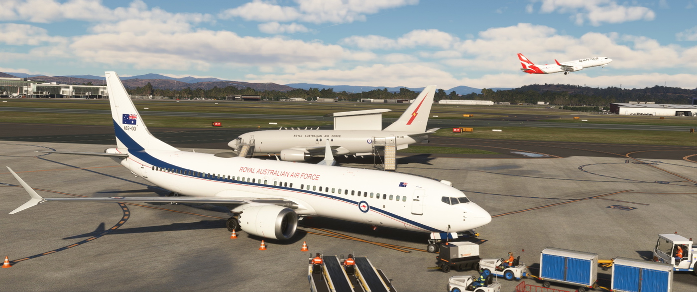 iFly Boeing 737 Max 8 Royal Australian Airforce A62-001 (CABIN) for ...