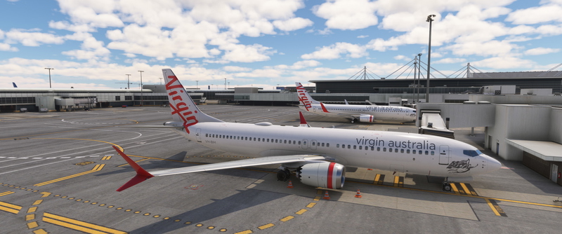 iFly Boeing 737 Max8 Virgin Australia w/ Cabin for Microsoft Flight ...