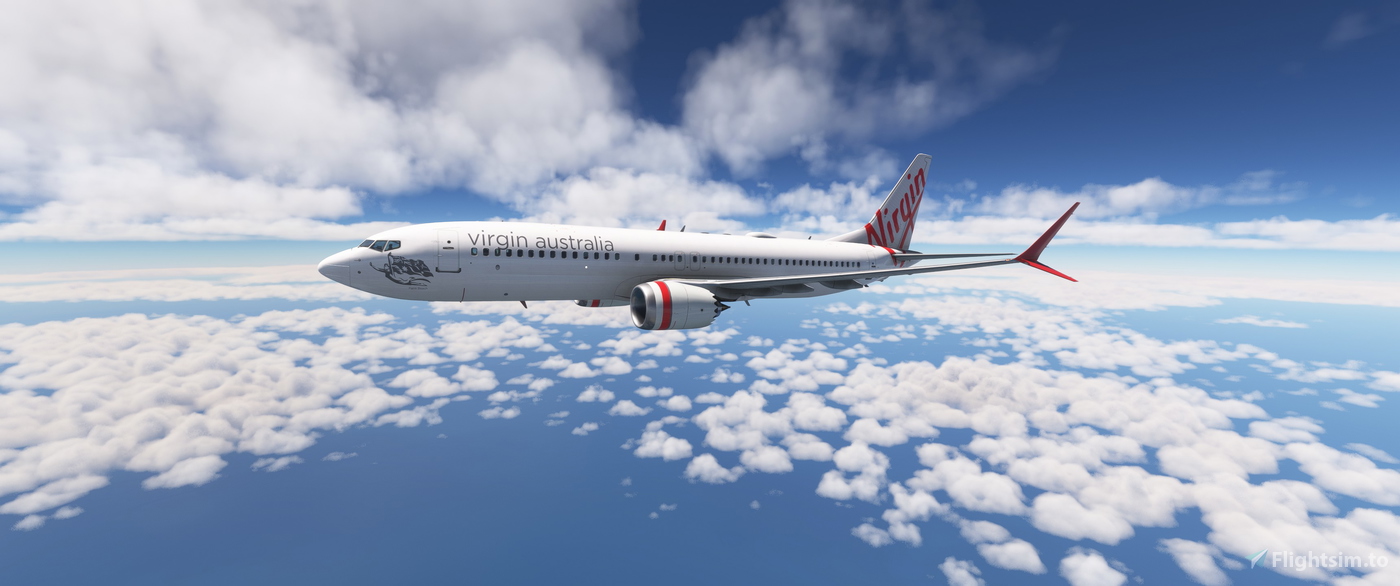 iFly Boeing 737 Max8 Virgin Australia Pack w/ Cabin for Microsoft ...