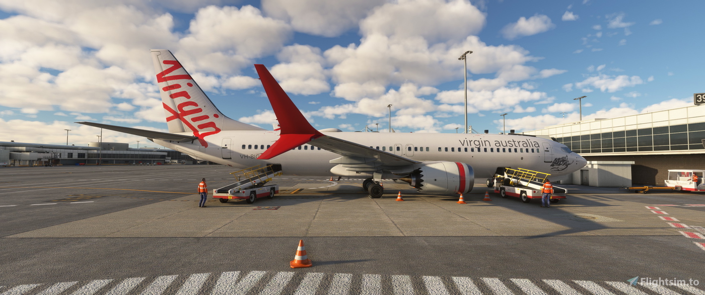 iFly Boeing 737 Max8 Virgin Australia Pack w/ Cabin for Microsoft ...
