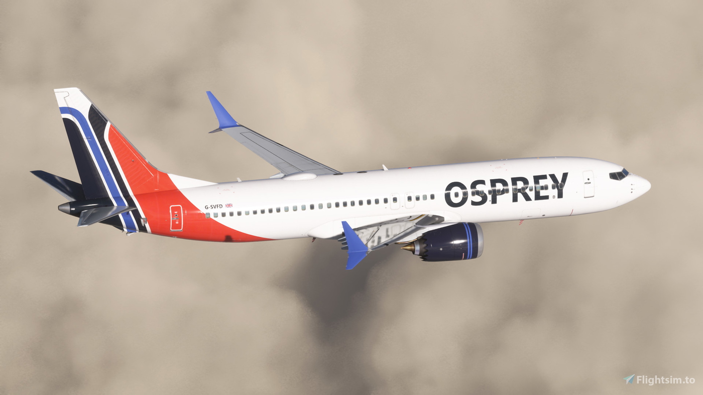 iFly Boeing B737 MAX 8 Osprey Airways | Cabin Textures | 4K for ...