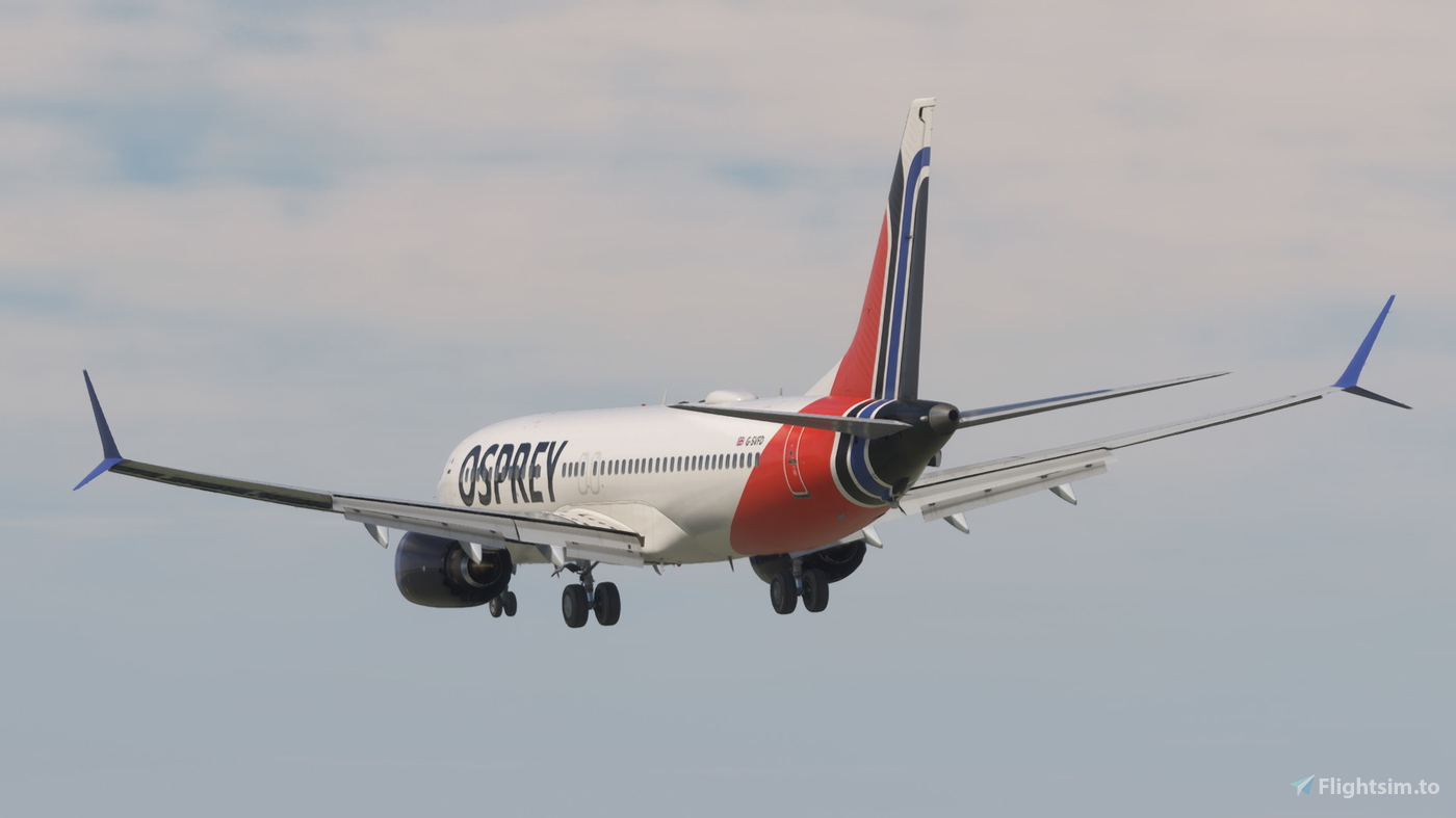 iFly Boeing B737 MAX 8 Osprey Airways | Cabin Textures | 4K for ...