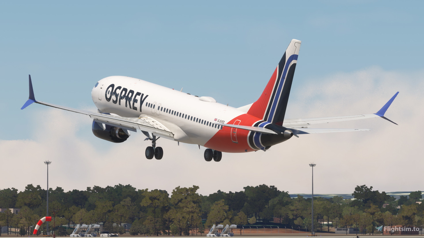 iFly Boeing B737 MAX 8 Osprey Airways | Cabin Textures | 4K for ...