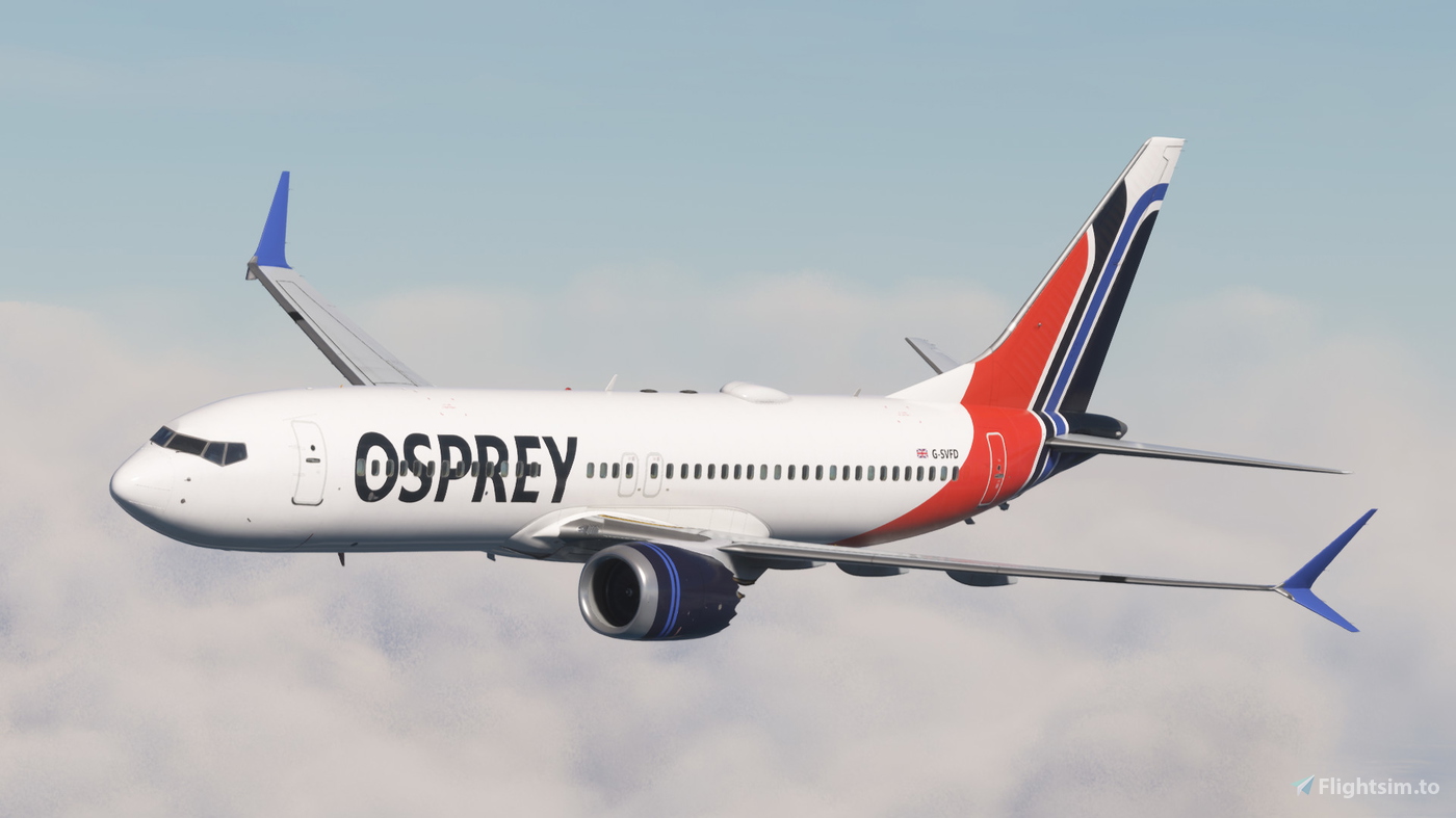 iFly Boeing B737 MAX 8 Osprey Airways | Cabin Textures | 8K for ...