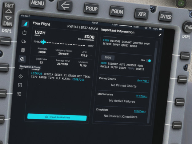 EFB Copilot Mod for iFly Boeing 737 MAX for Microsoft Flight Simulator | MSFS