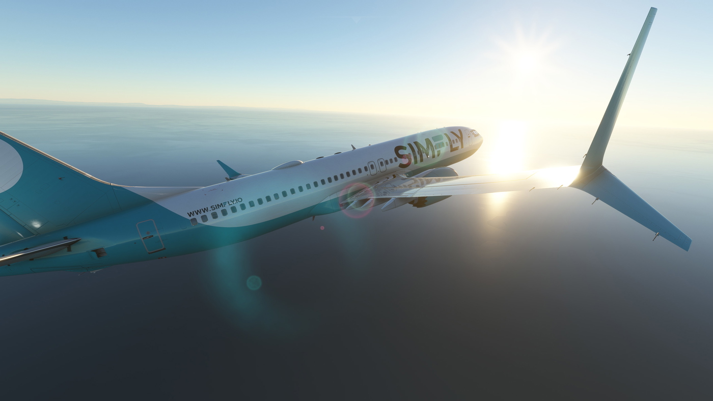 [IFLY] SimFly B737 MAX-8 livery 对于 Microsoft Flight Simulator | MSFS