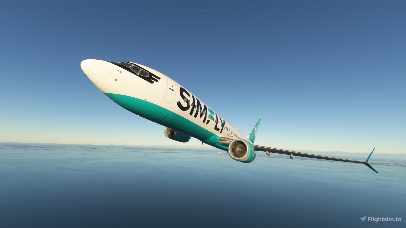 [IFLY] SimFly B737 MAX-8 livery pro Microsoft Flight Simulator | MSFS