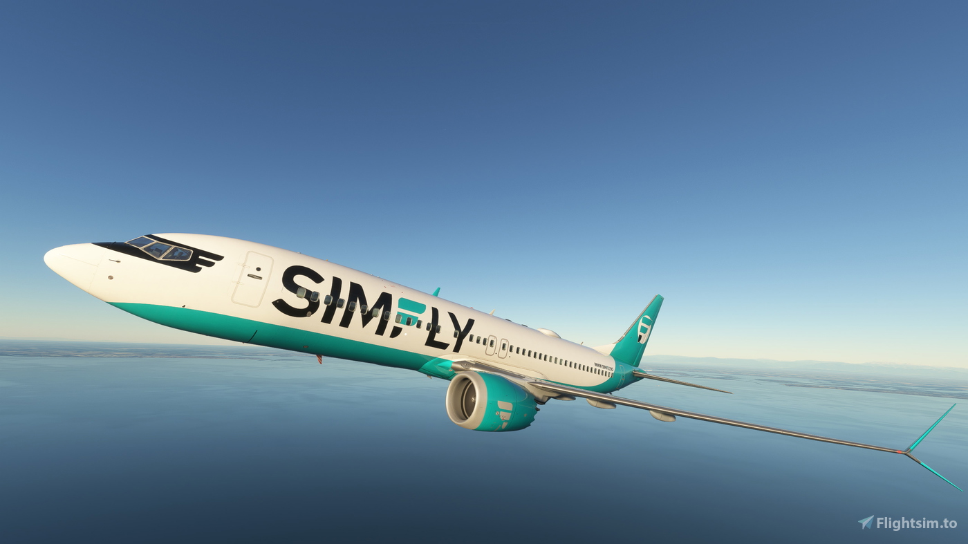 [IFLY] SimFly B737 MAX-8 livery for Microsoft Flight Simulator | MSFS