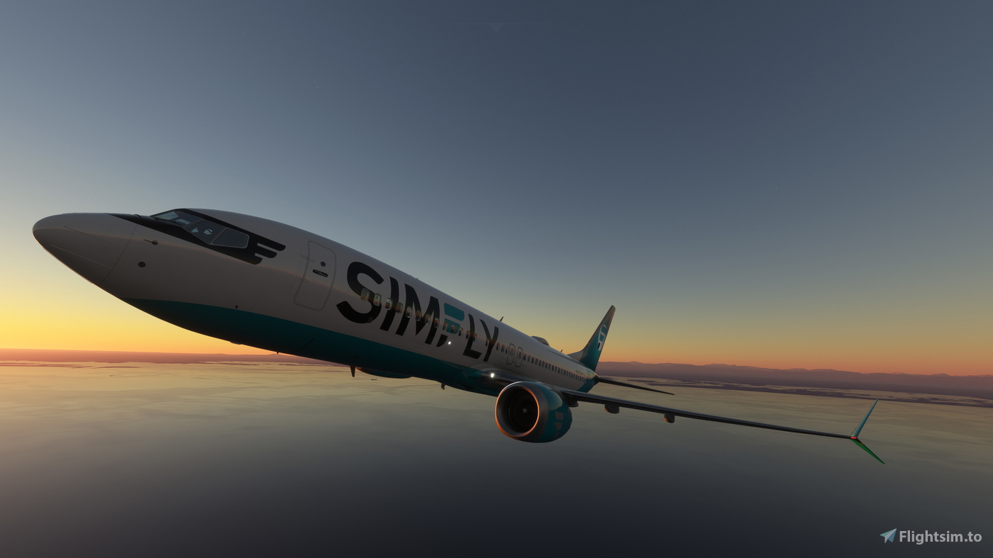 [IFLY] SimFly B737 MAX-8 livery for Microsoft Flight Simulator | MSFS