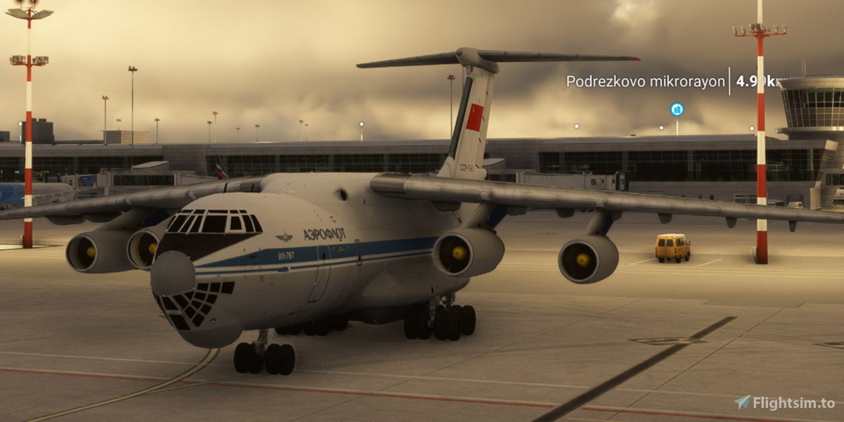 IL-76 Aeroflot USSR CCCP-76460 for Microsoft Flight Simulator | MSFS