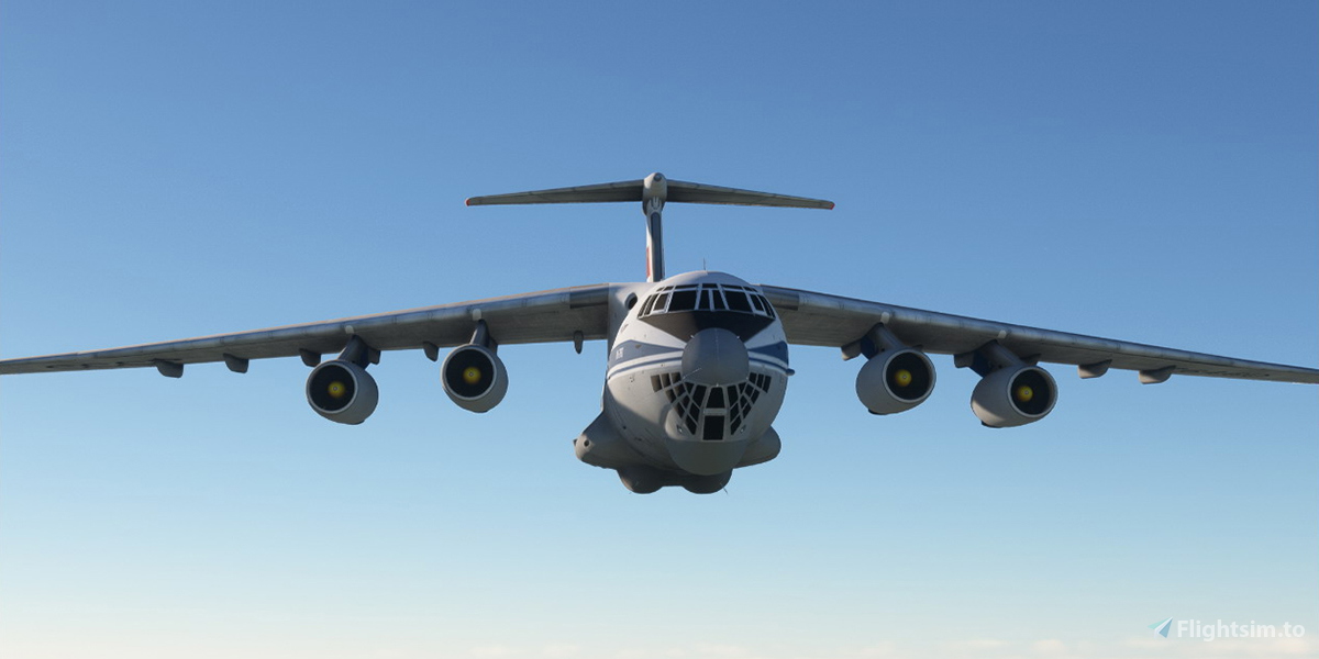 IL-76 Aeroflot USSR CCCP-76460 for Microsoft Flight Simulator | MSFS