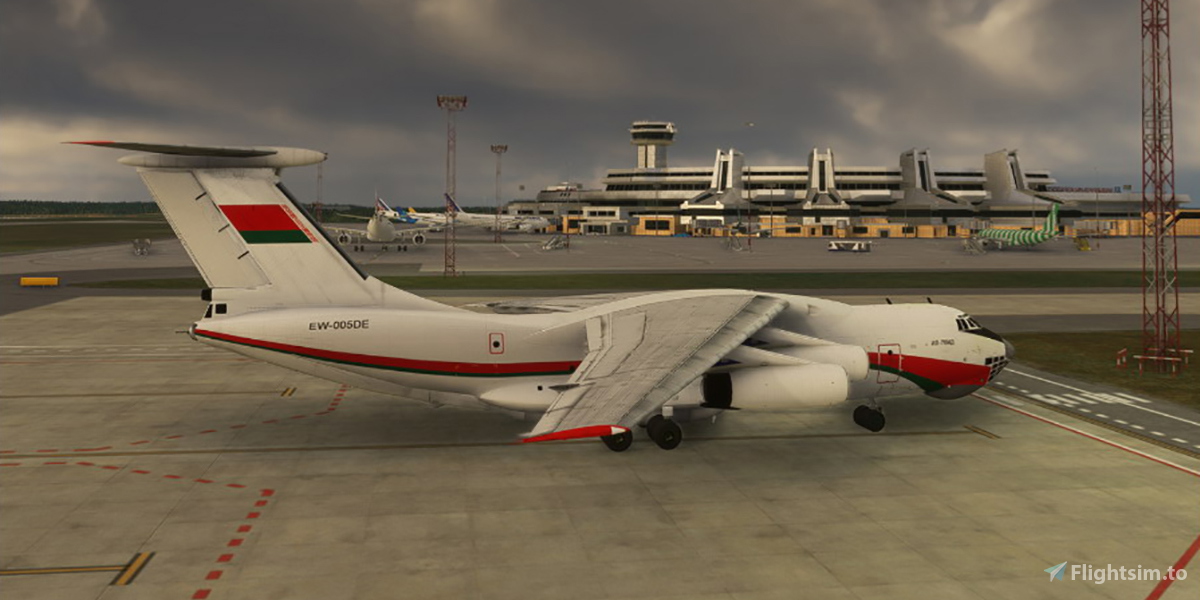 IL-76 Belarus EW-005DE for Microsoft Flight Simulator | MSFS
