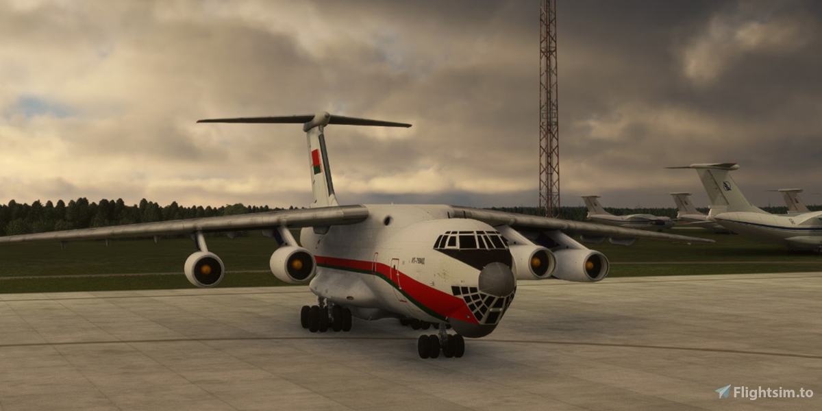 IL-76 Belarus EW-005DE for Microsoft Flight Simulator | MSFS