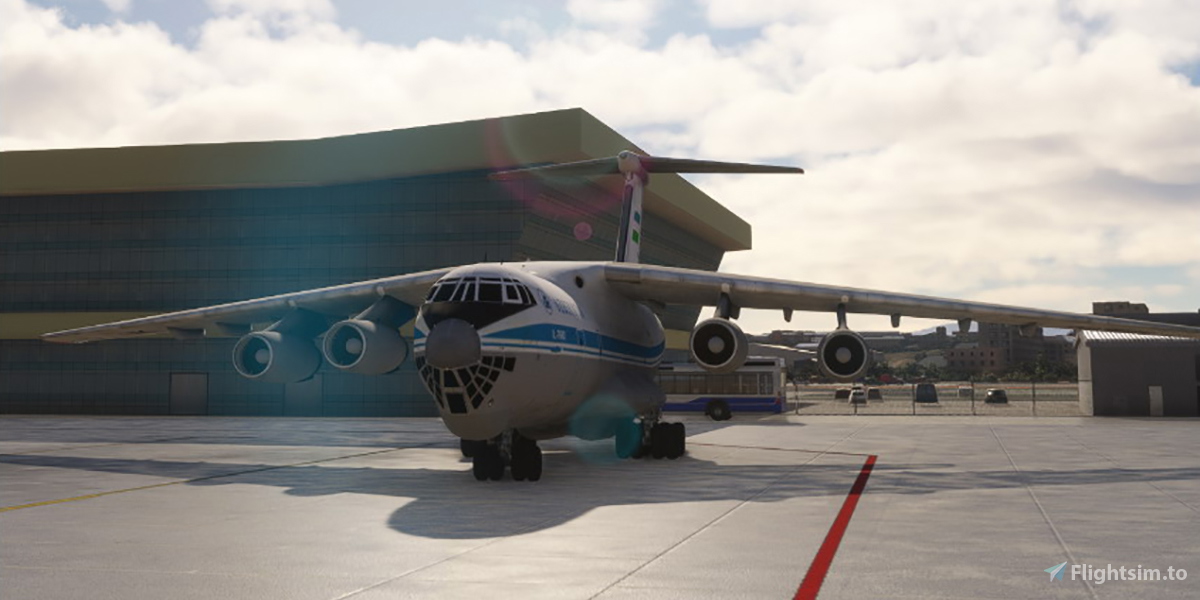 IL-76 Uzbekistan UK-76365 对于 Microsoft Flight Simulator | MSFS